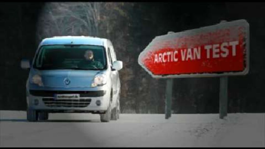Arctic Van Test: Eistanz der Transporter | eurotransport