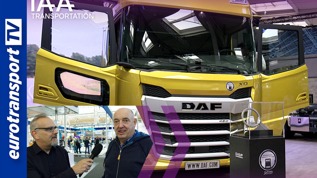 IAA TRANSPORTATION #3: Erste Eindrücke vom neuen DAF XD | eurotransport